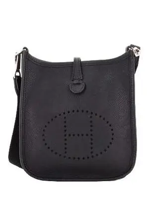 Hermès Evelyne Bag Gen Iii Epsom Tpm - Noir