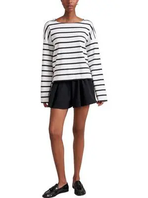 LA LIGNE Long Sleeve Breton Tee