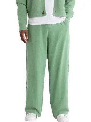 HONOR THE GIFT Brushed Wide-leg Pants - Mint