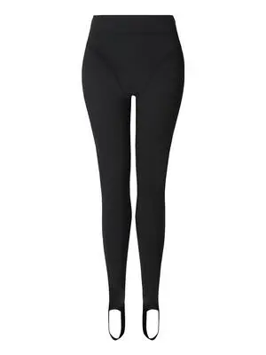 Frederick's Of Hollywood Active Stirrup Pant - Black