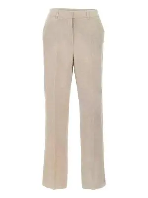 Marella Welt-pocket Trousers - Neutrals
