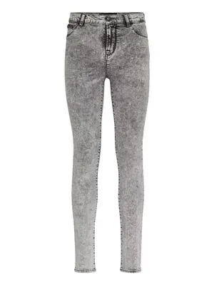 Philipp Plein Statement Denim Jegging - Grey