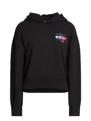 Karl Lagerfeld Organic Cotton Sweatshirt - Black
