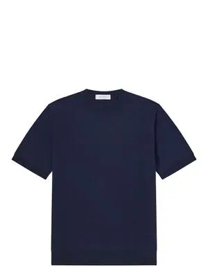 Boglioli Boglioli - Garment-Dyed Cotton T-Shirt - Men - Blue - S Navy
