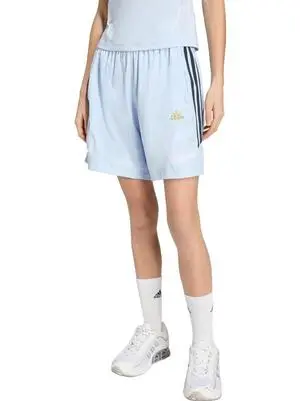 Adidas Teamgeist Shorts - Crystal Sky / Aurora Ink / White