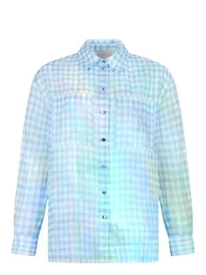 Liu Jo Gingham-check Shirt - Blue