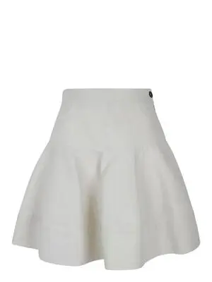 Vivetta Mini A-line Skirt - Neutrals