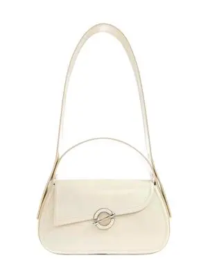 SAMSOE SAMSOE Sahero Ring-detail Shoulder Bag - Neutrals