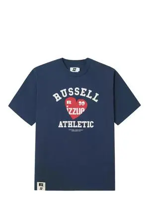 Izzue Print T-shirt - Blue