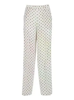 P.a.r.o.s.h Polka Dot Trousers - Neutrals