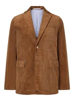 BEAMS Cotton-corduroy Blazer - Brown