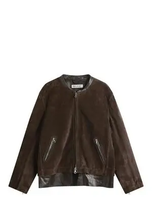 Our Legacy Suede Drift Jacket - Brown