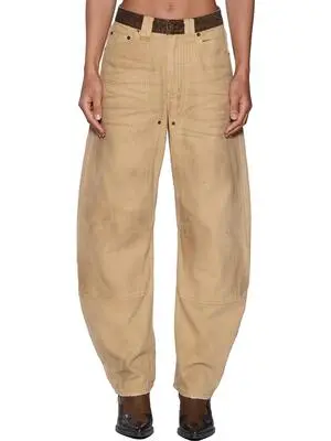 Ksubi Barrel Jean Carpenter Sierra - Tan
