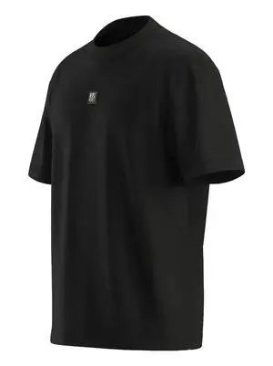 Hugo Logo-plaque T-shirt - Black