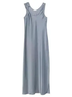 Marella Twisted Midi Dress - Blue