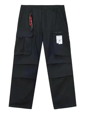 Izzue Loose Fit Cargo Trousers - Black