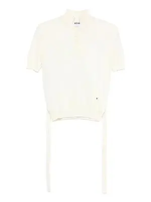 Moschino Button Knitwear - Neutrals