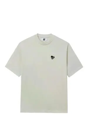 Izzue Heart-motif T-shirt - Neutrals