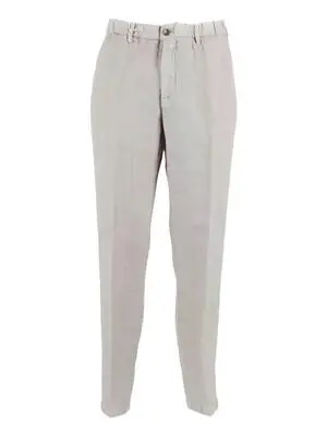 BRIGLIA 1949 Buttoned Trousers - Neutrals
