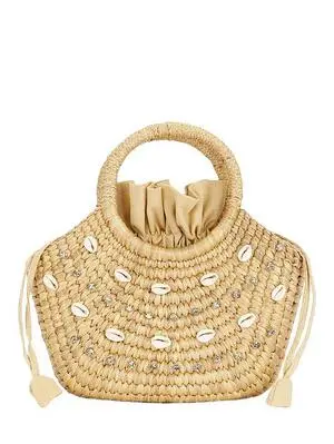 Hat Attack Janie Shell Top Handle Bag - Neutral