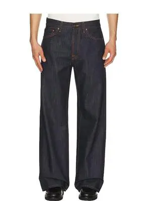 Nudie Jeans Loud Larry Rigid Denim Jeans - Blue