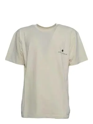 COUNTY OF MILAN Short-sleeve Logo-detail T-shirt - Neutrals