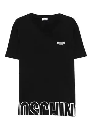 Moschino Logo T-shirt - Black