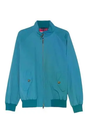 BARACUTA Button Pocket Jacket Blue