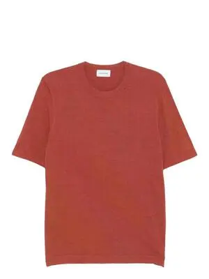 SCAGLIONE Round-neck T-shirt - Red