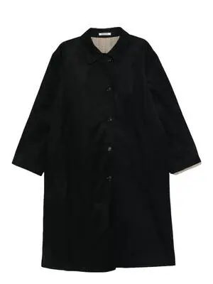 CORDERA Reversible Trench Coat - Black