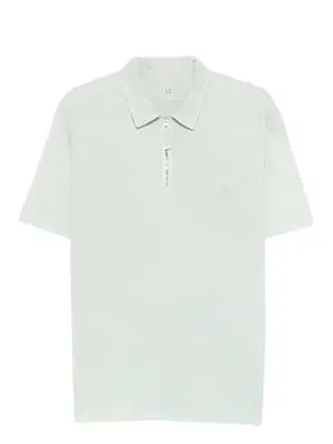 C.P. COMPANY Zip Polo Shirt - Green