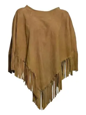 BLUSOTTO Irene Fringed Poncho