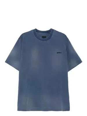 JUUN.J Floral Print T-shirt - Blue