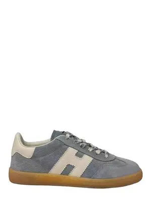 Hogan Logo Patch Sneakers - Blue