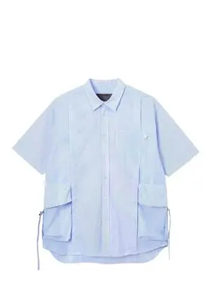 MUSIUM DIV. Cargo-pocket Shirt - Blue