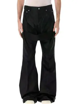 Rick Owens Megastrapped Geth Trousers - Black