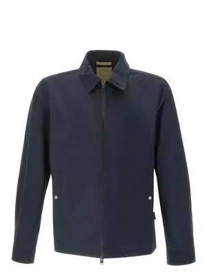Woolrich Urban Timber Collar Zip Jacket - Blue