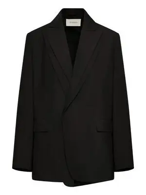Sportmax Single-breasted Blazer - Black