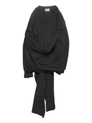 JEAN PAUL GAULTIER Logo Sweatshirt - Black