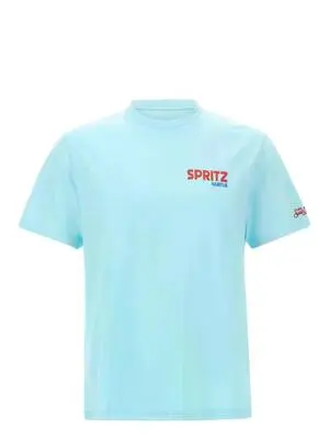 MC2 SAINT BARTH Graphic-print T-shirt - Blue