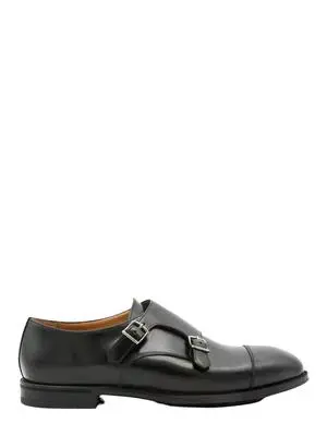 MILLE 885 Double-buckle Monk Shoes - Black
