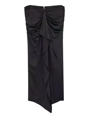 Essentiel Antwerp Draped Ruffled Skirt - Black