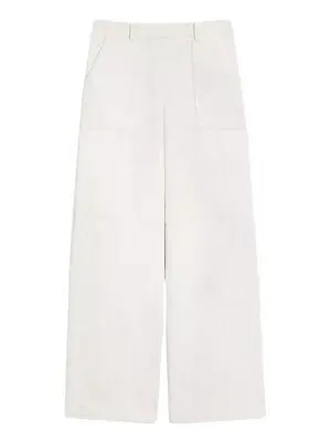 Max Mara Patch-pocket Trousers - Neutrals