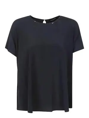 Fabiana Filippi Embellishment Blouse - Blue