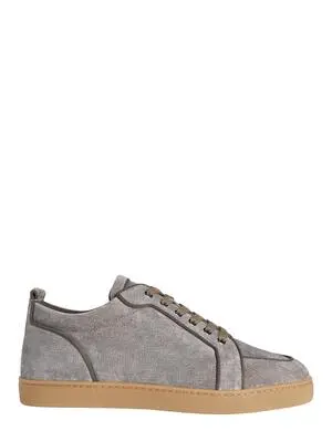 CHRISTIAN LOUBOUTIN Rantulow Orlato Canvas Sneakers - Green