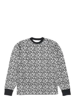 StÜssy Pigment Dyed Long Sleeve Thermal - Bones