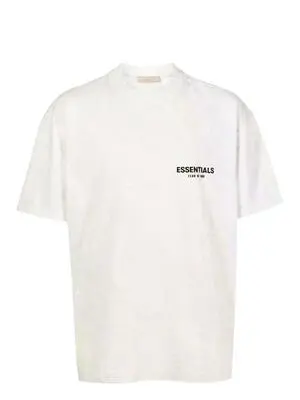 Fear Of God Logo Print T-shirt - Grey