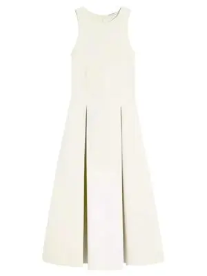 Max Mara Scuba Jersey Dress - Neutrals