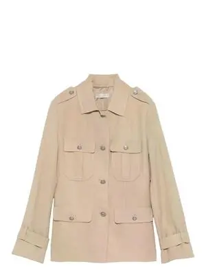 Antonelli Firenze Military Jacket - Neutrals