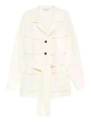 Antonelli Firenze Single-breasted Coat - Neutrals